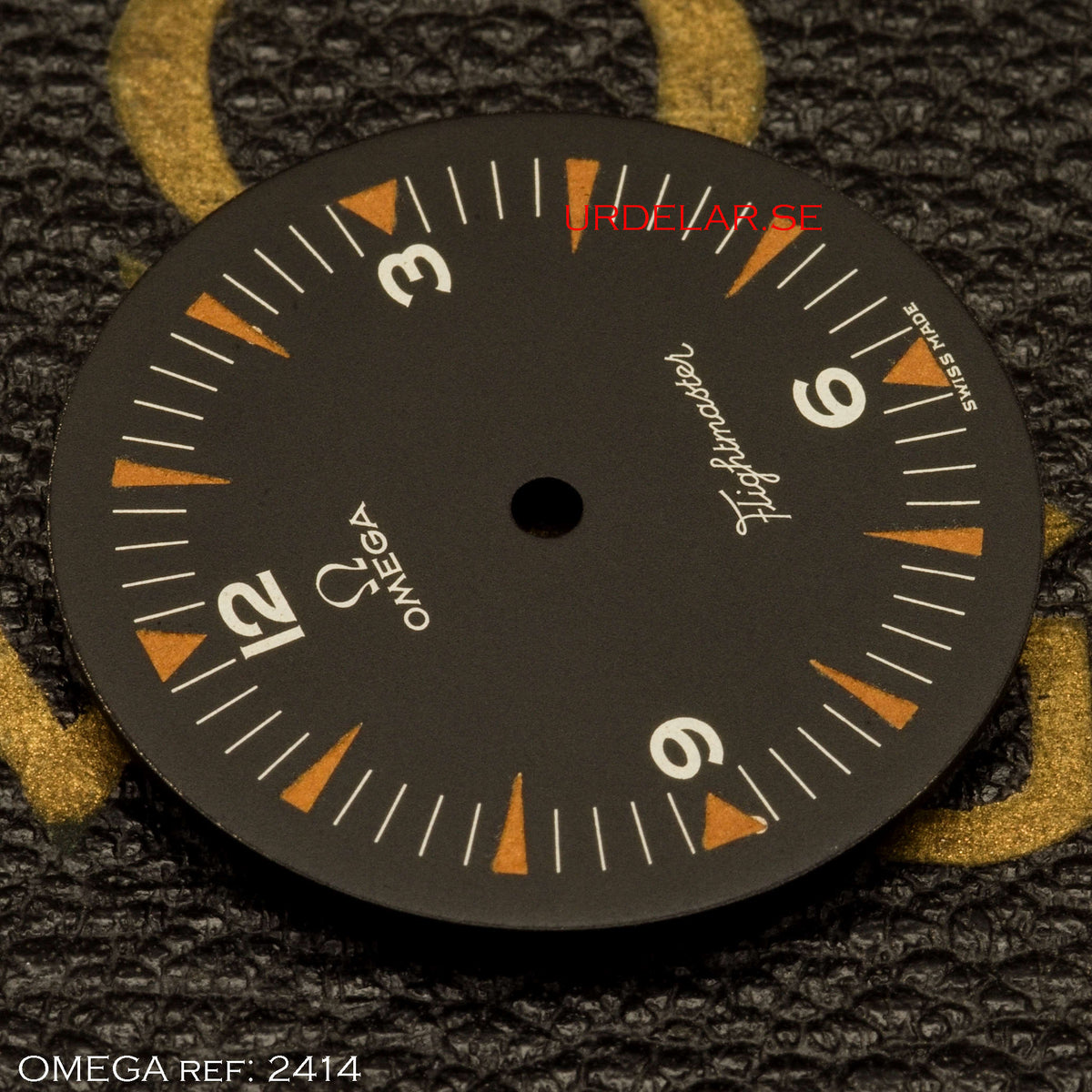 Dial, Omega Flightmaster/Railmaster, Ref: 2914, NOS – urdelar.se