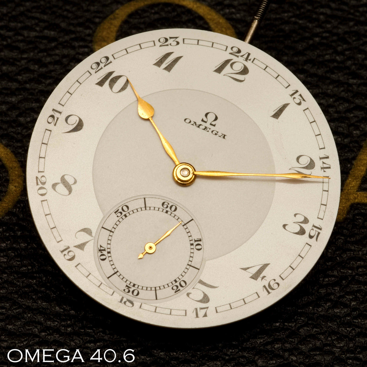 Dial w. Hands, Omega cal 40.6 – urdelar.se