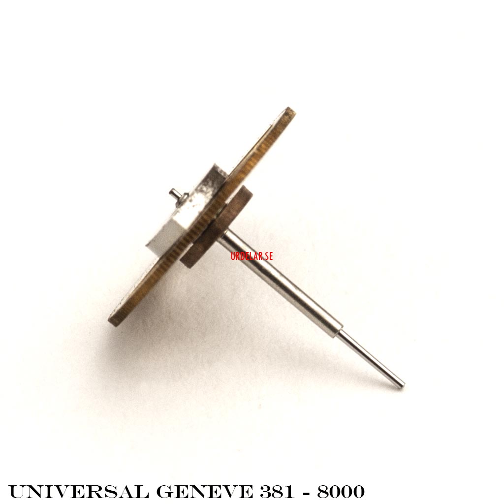 Universal Geneve 381, 383, 385-8000, Chronograph runner w. heart – urdelar.se