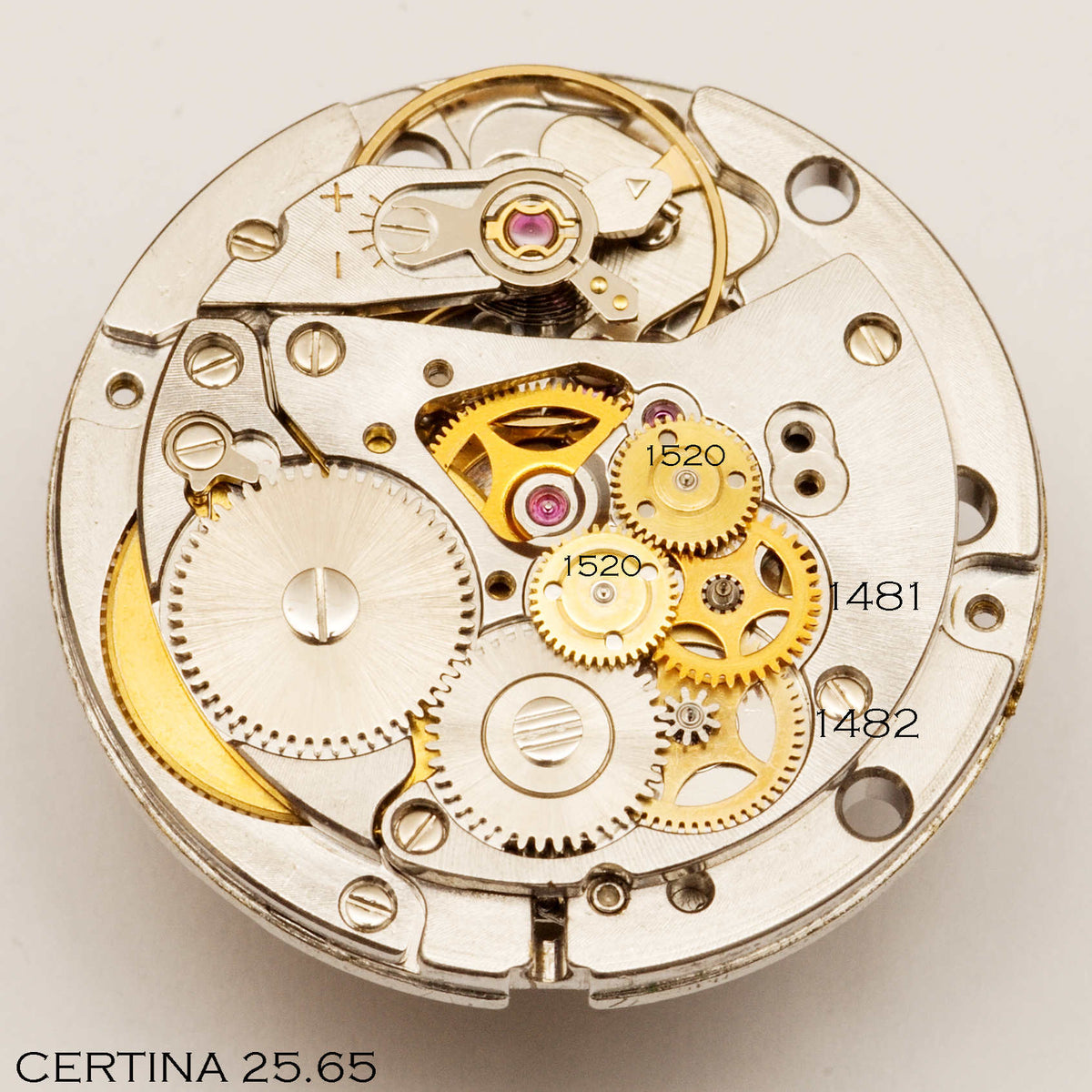 Certina 25.65-1482, Automatic winding wheel for crown wheel – urdelar.se