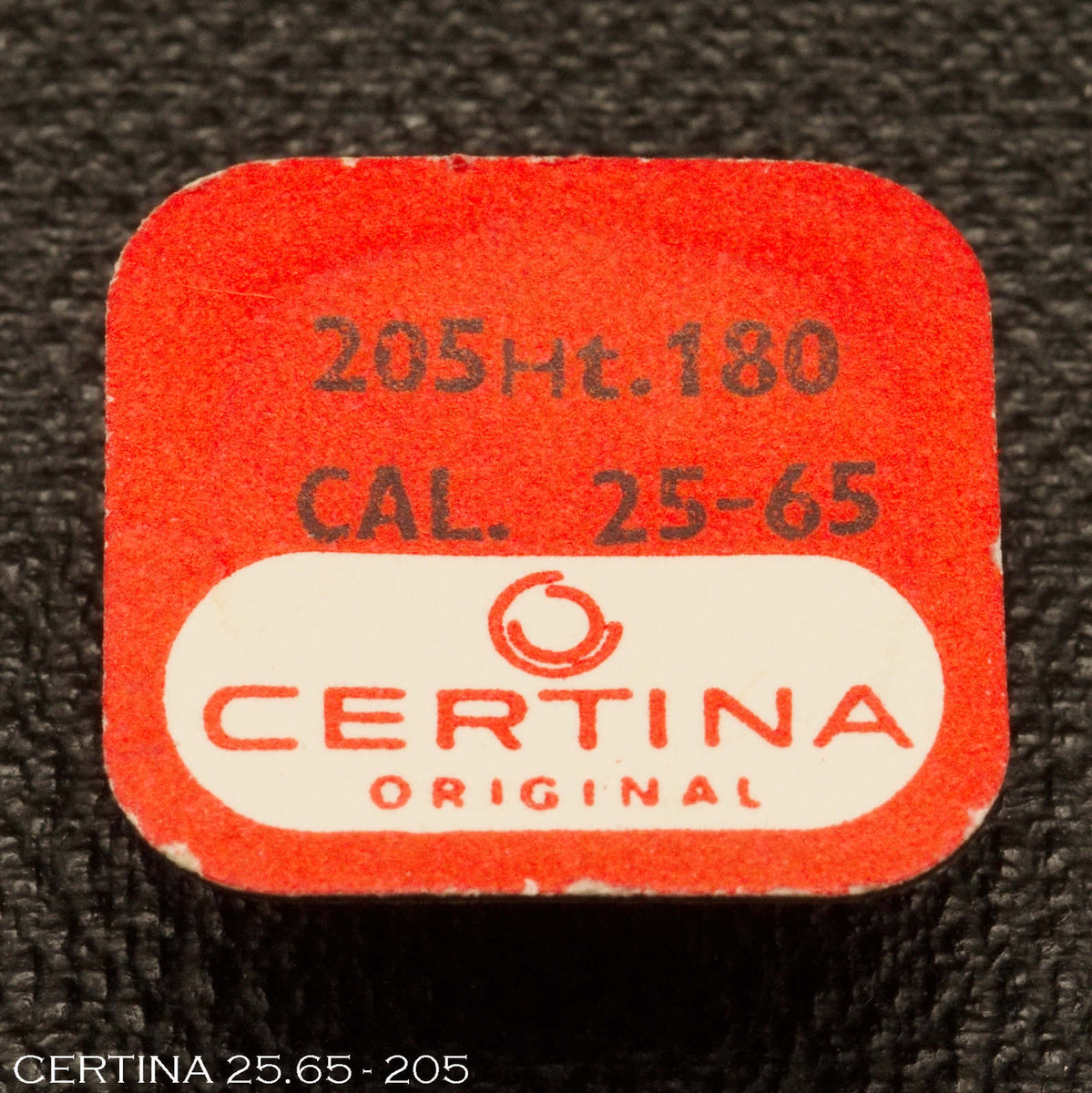 Certina 25.65-205, Centre wheel w. Cannon pinion, Ht: 180' – urdelar.se