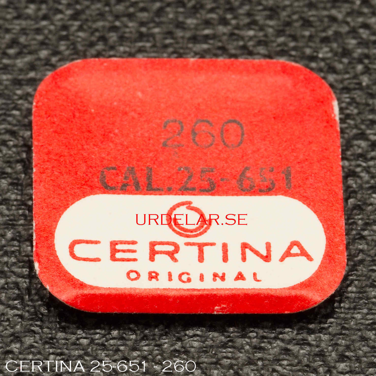Certina 25.651-260, Minute wheel – urdelar.se