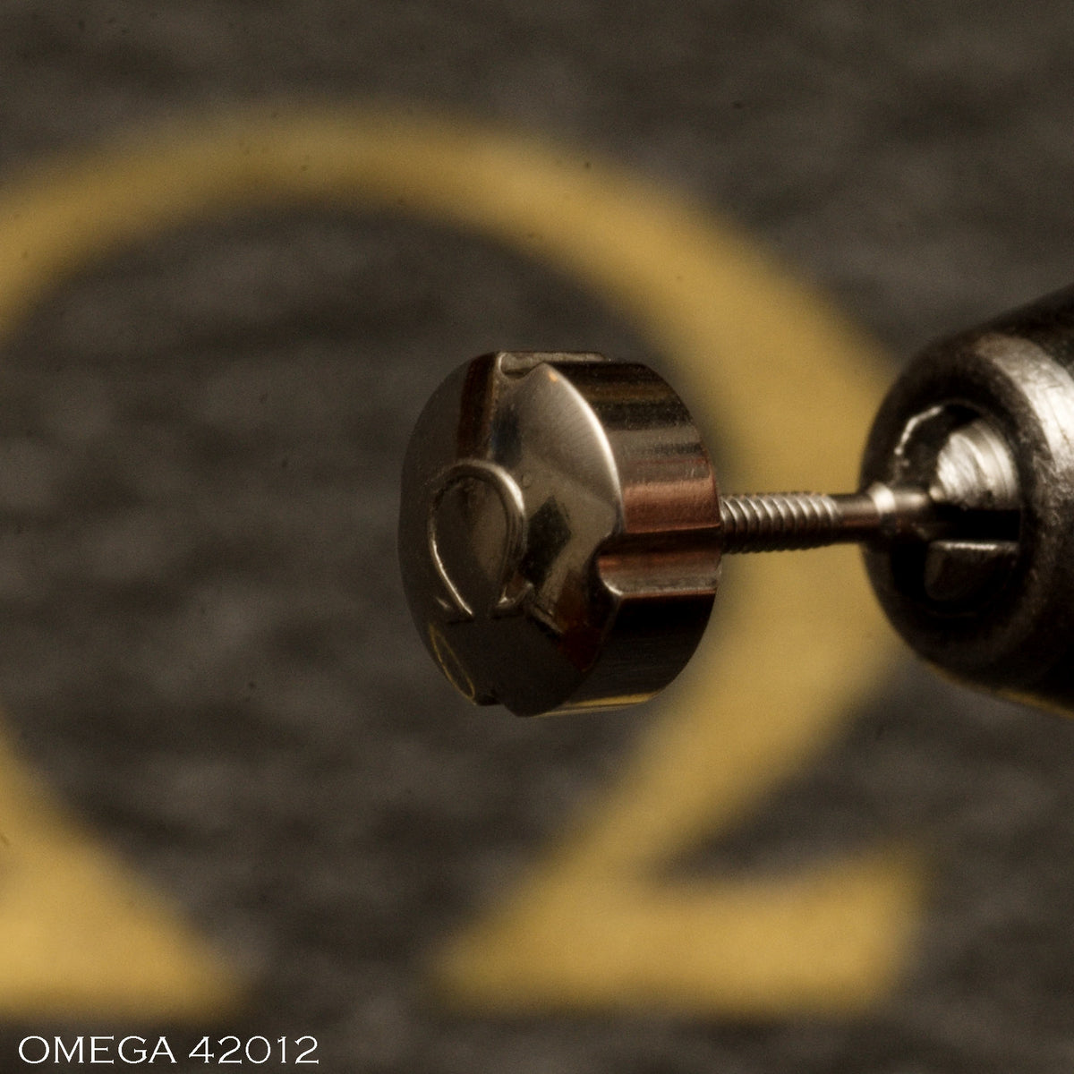 Crown, Omega Seamaster Automatic, No: 42012, Steel, NOS – urdelar.se