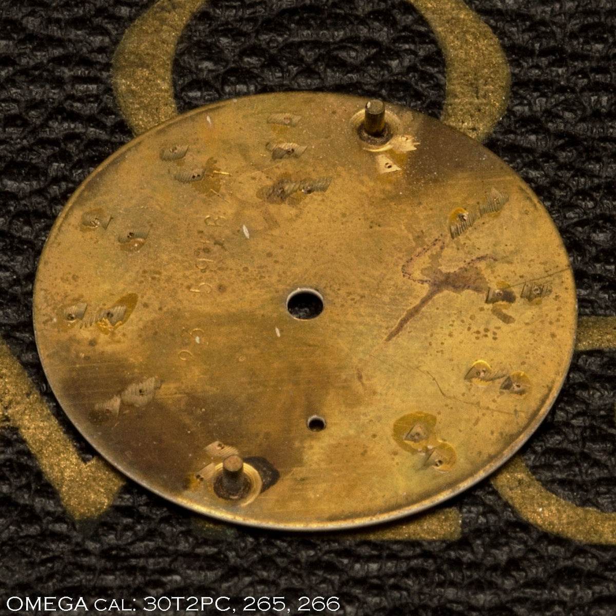 Dial, Omega cal: 30T2PC, 265, 266, NOS – urdelar.se