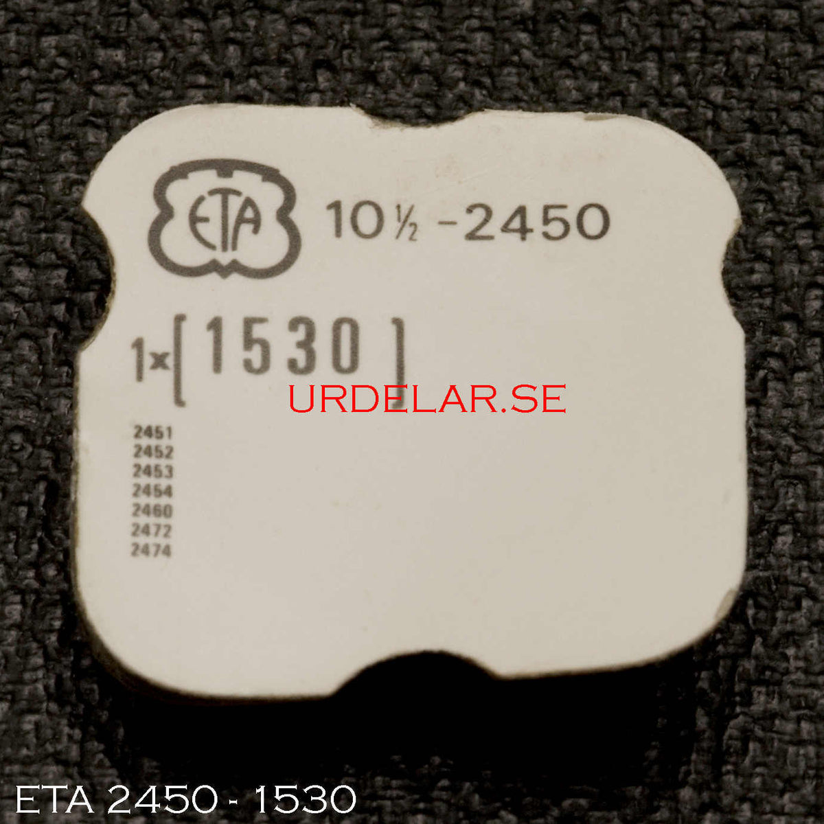 ETA 2450-1530, Reversing wheel – urdelar.se