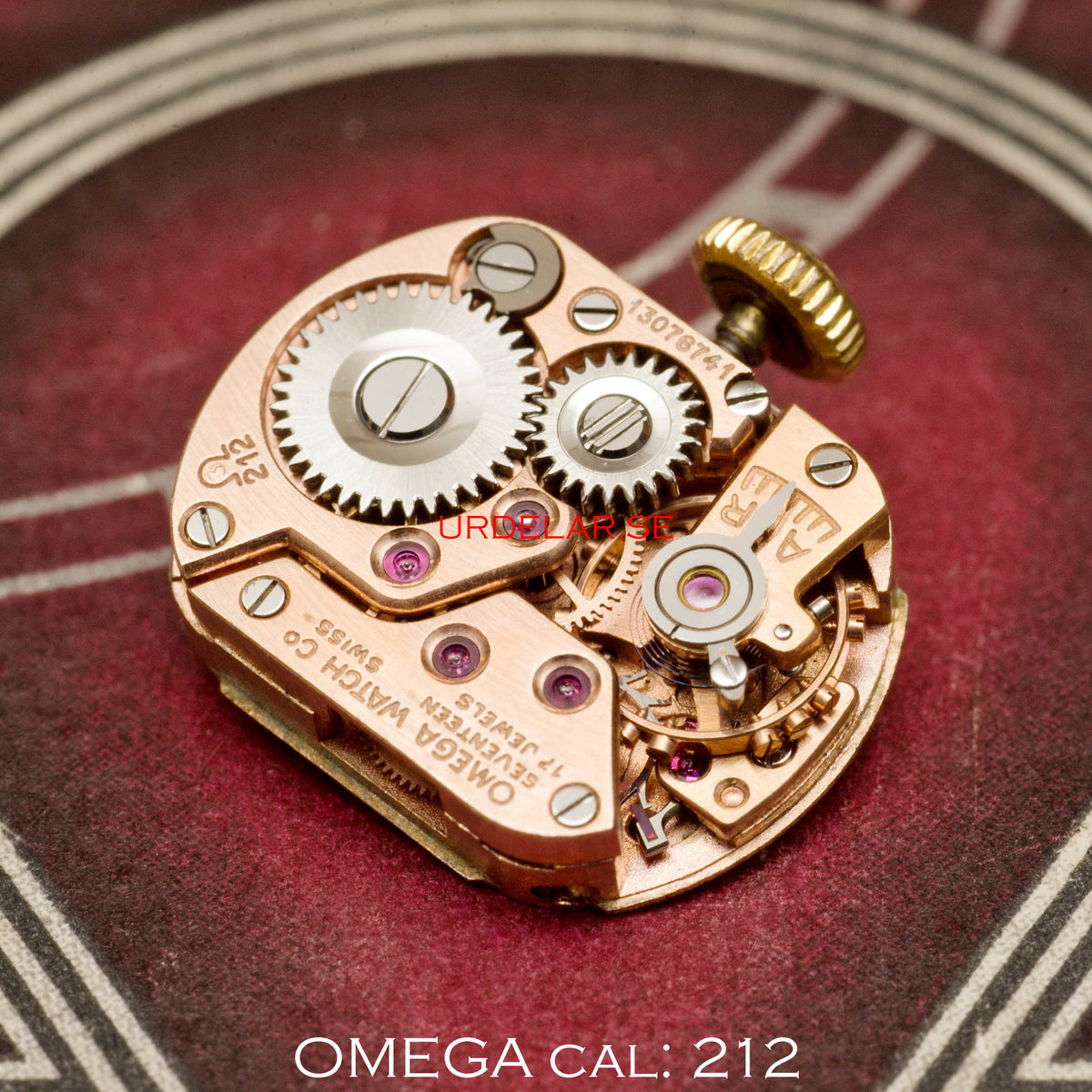 Omega 212, Complete movement – urdelar.se