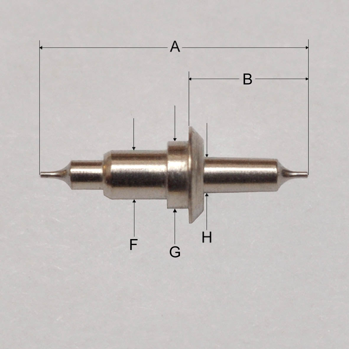 Landeron 15.5''' chronograph, Balance staff, DCN: 897a – urdelar.se