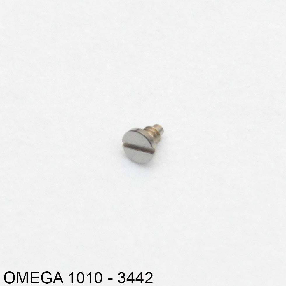 Omega 1010-3442, Screw for friction spring, sweep second pinion ...