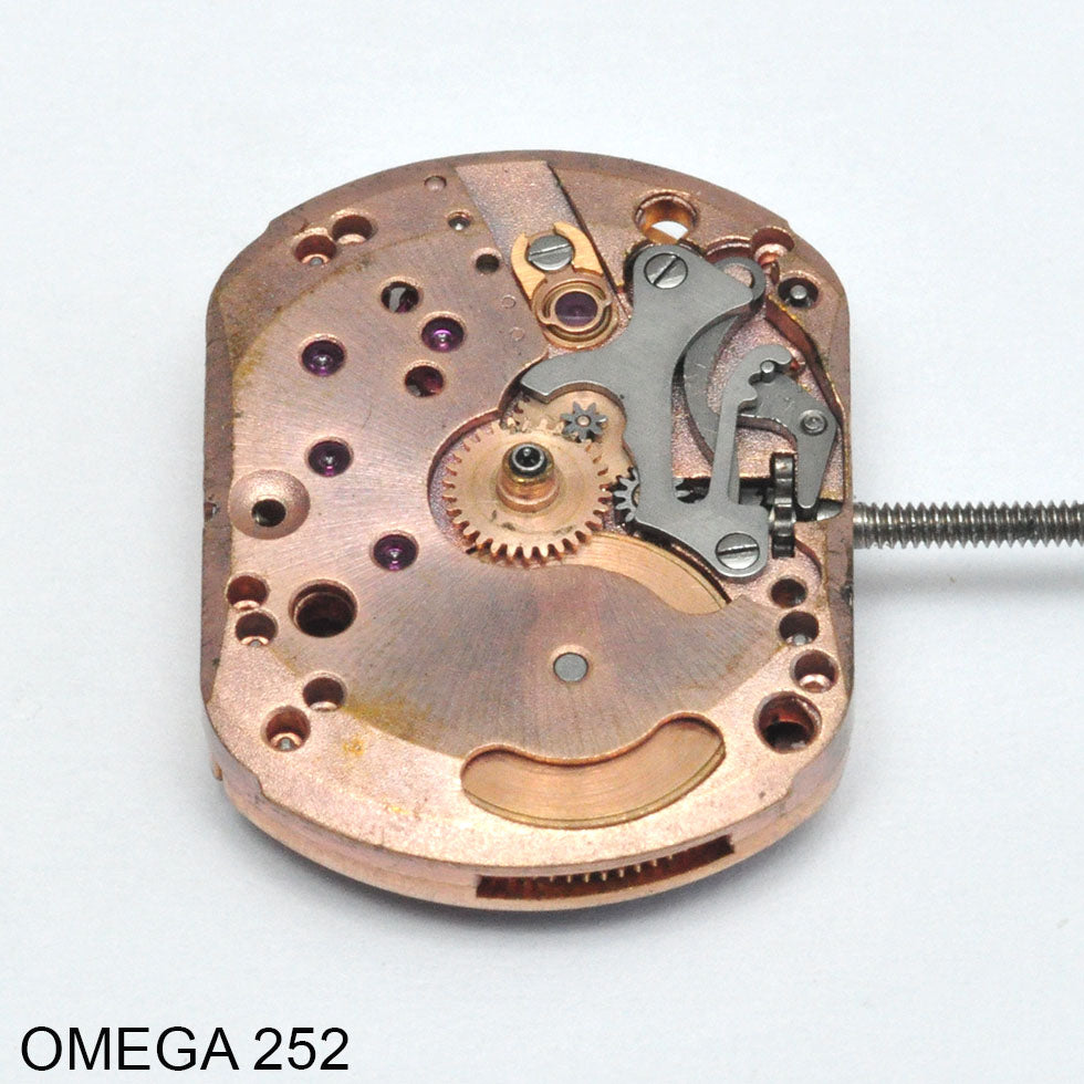 Omega 252, Complete movement – urdelar.se