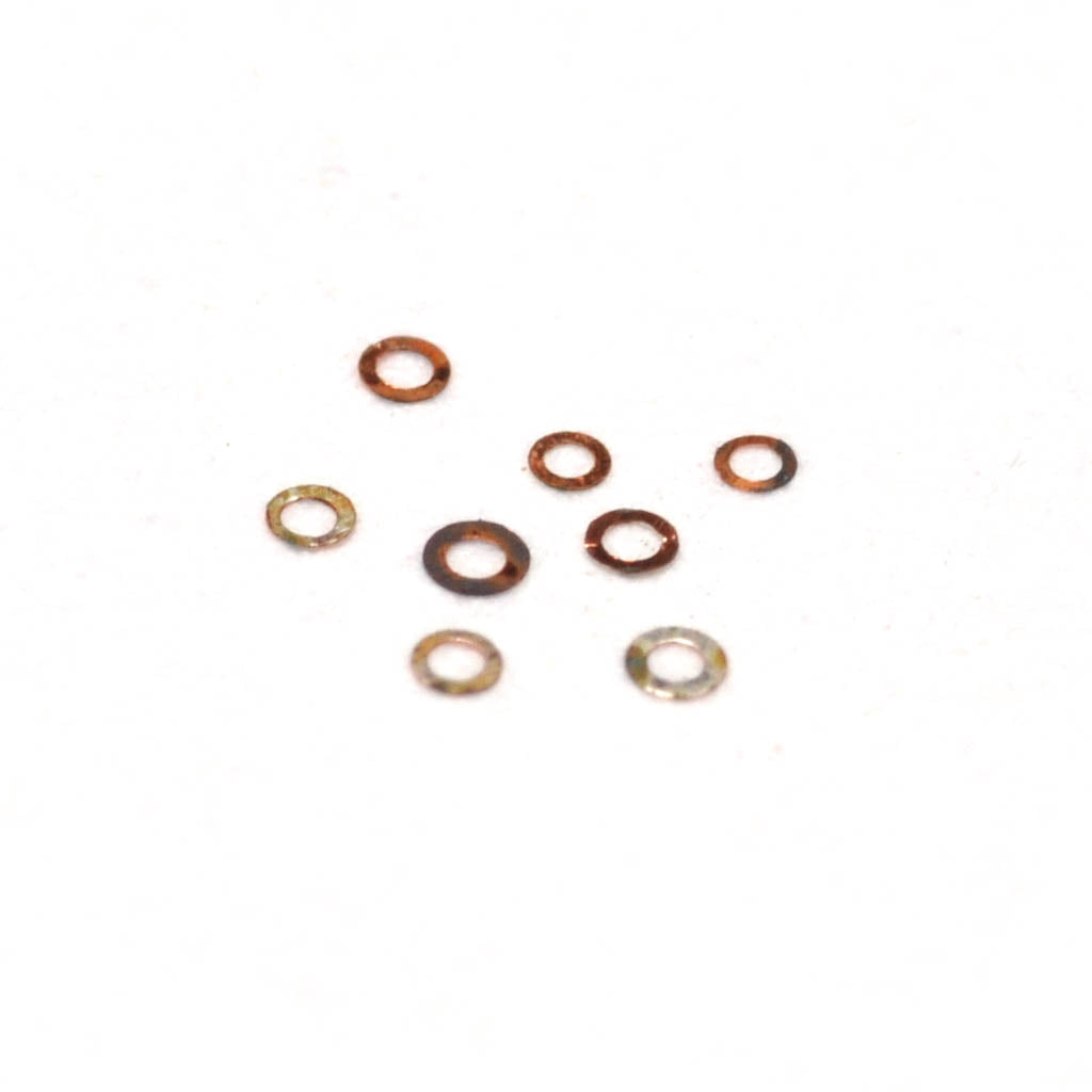 Timing washers for 12 - 13''' movement, -150 sek/24h – urdelar.se