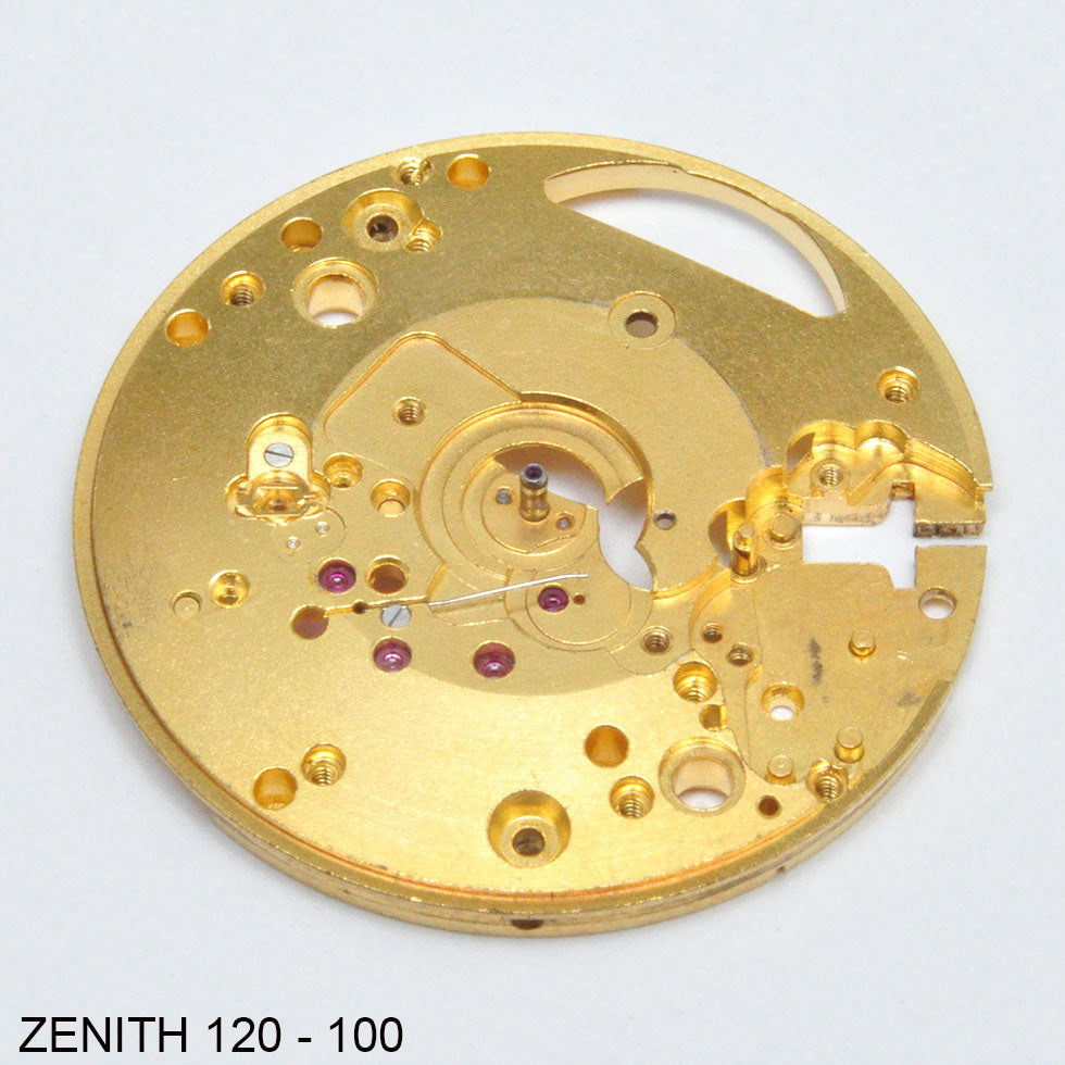 Zenith 120-100, Main plate – urdelar.se